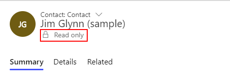 Why is Entity read-only in Unified Interface – Power Maverick